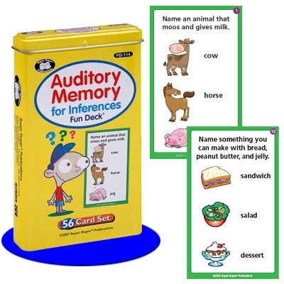 Auditory Memory for Inferences Fun Deck | Sensational Kids
