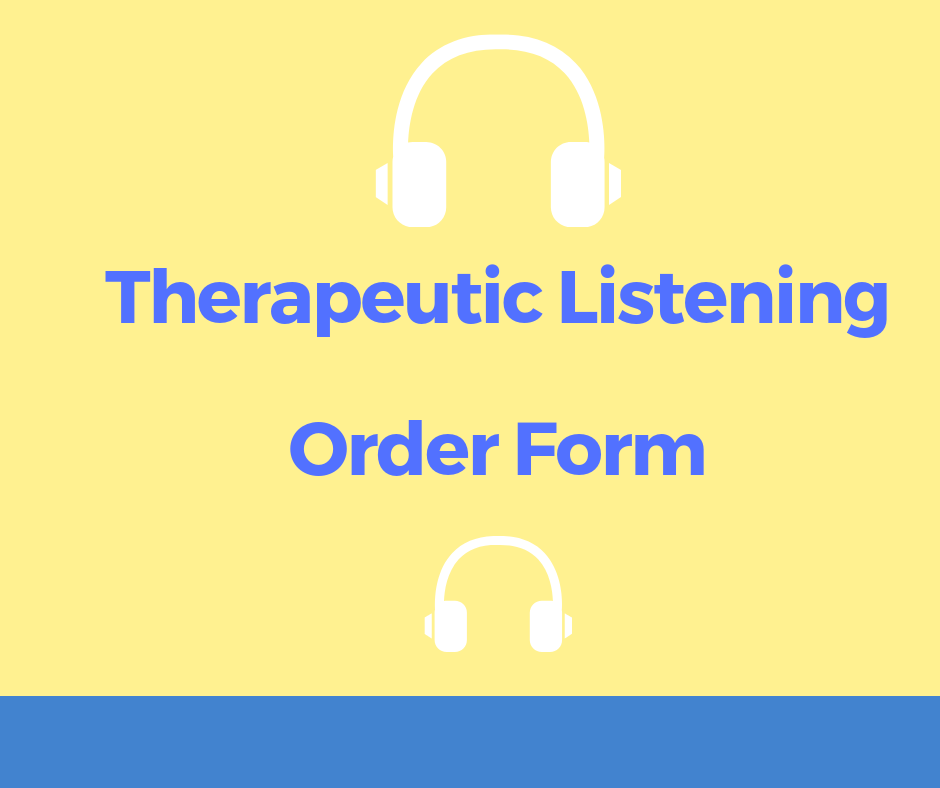 Therapeutic Listening Order Form | Sensational Kids