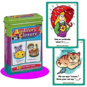 Auditory Closure Fun Deck | Sensational Kids