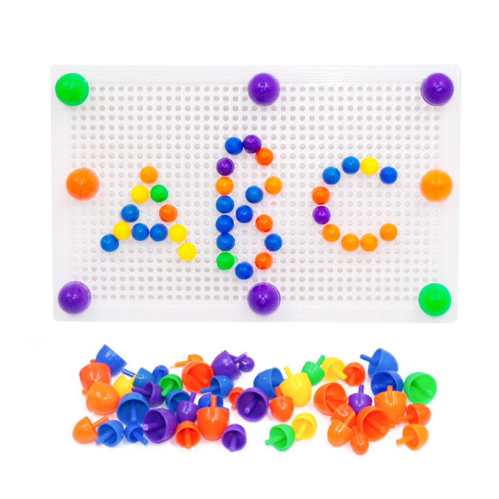 Peg Board and Beads | Sensational Kids