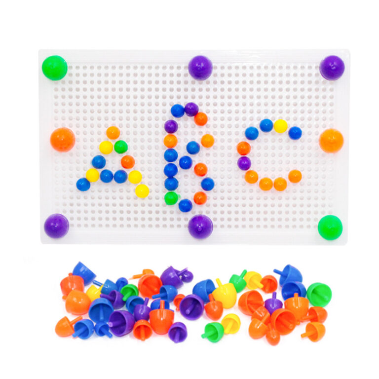 Peg Board and Beads | Sensational Kids
