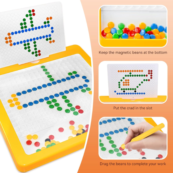 Jumbo Magnetic Dots Art Pad | Sensational Kids