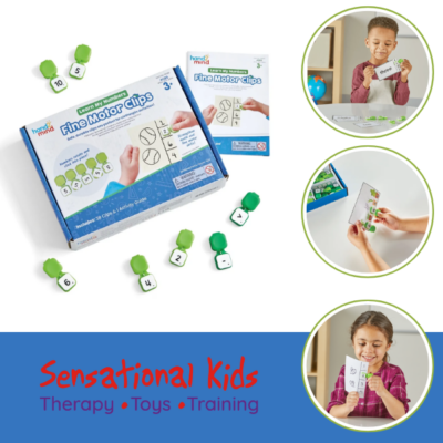 Learn My Numbers Fine Motor Clips | Sensational Kids