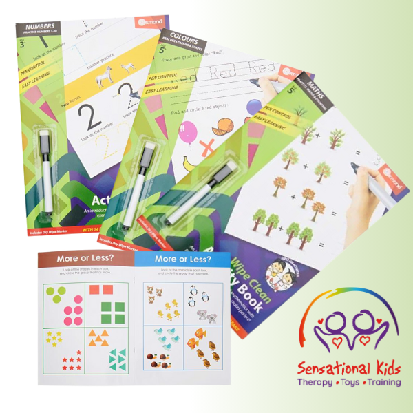 Wipe Clean Activity Books – Numeracy | Sensational Kids