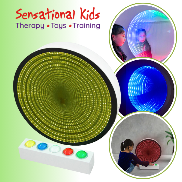 Infinity Mirror with Giant Remote Buttons | Sensational Kids