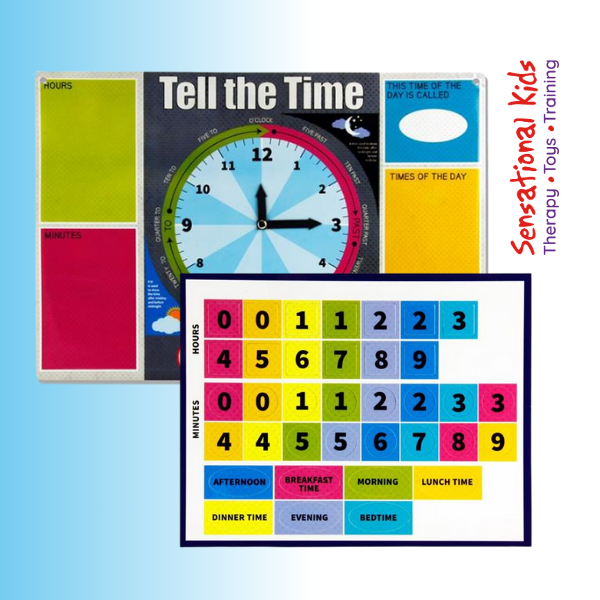 Learn To Tell The Time Board | Sensational Kids